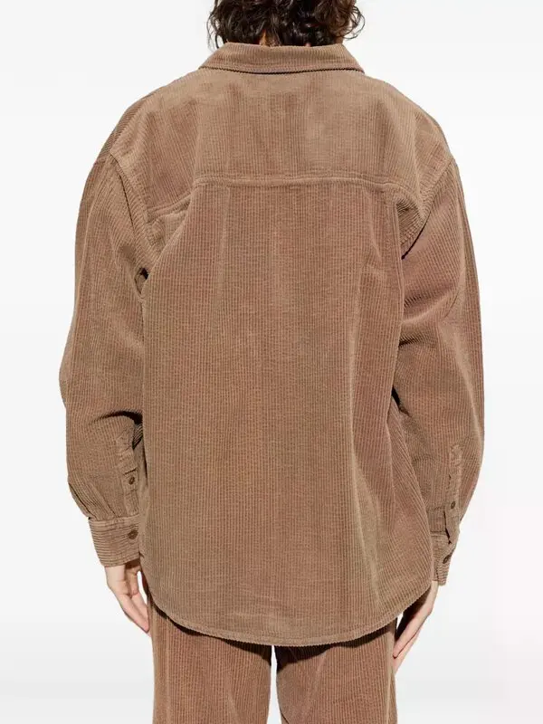 American Vintage Padow Corduroy Shirt - Brown