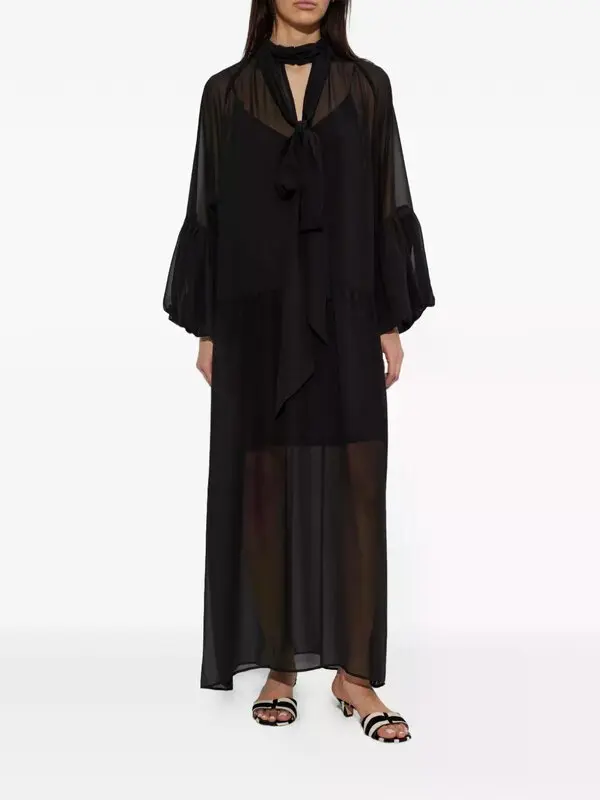 GESTUZ Zurina Semi-sheer Dress
