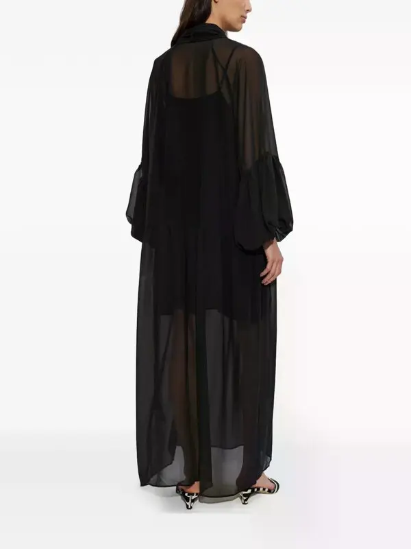 GESTUZ Zurina Semi-sheer Dress