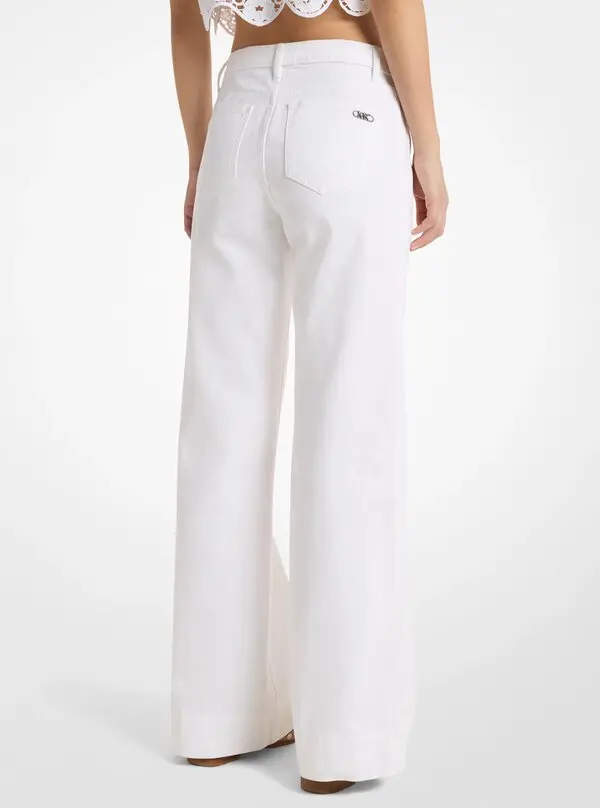 Michael Kors Violette High-rise Wide-leg Jeans