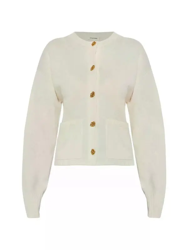 BY MALENE BIRGER Veronika Embellished Cardigan - Neutrals