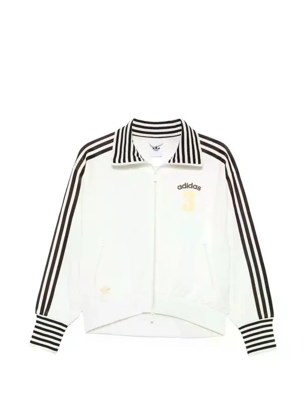 Adidas Zip Sweatshirt - White