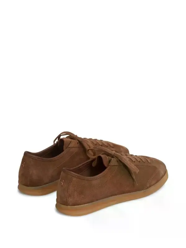 HENDERSON BARACCO Suede Low Top Sneakers - Brown