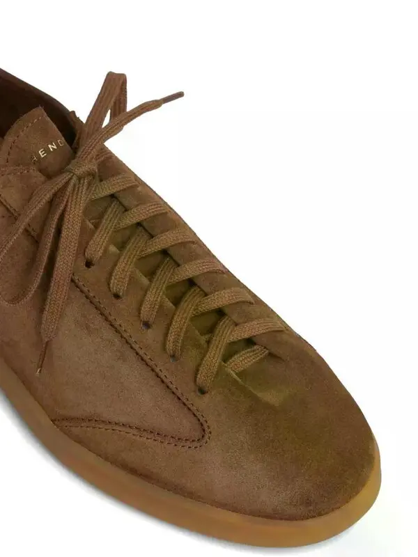 HENDERSON BARACCO Suede Low Top Sneakers - Brown