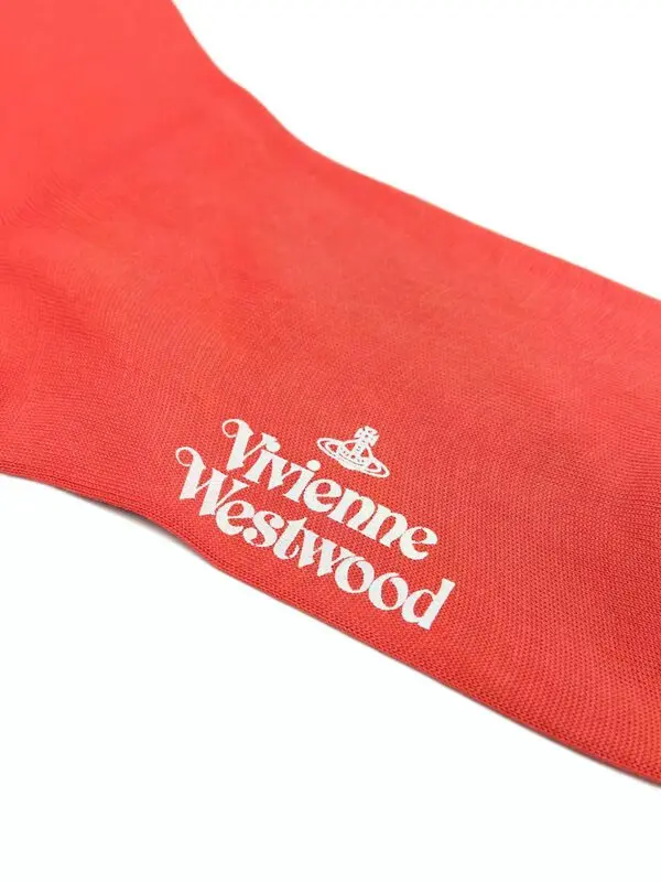 VIVIENNE WESTWOOD Orb-embroidered Socks