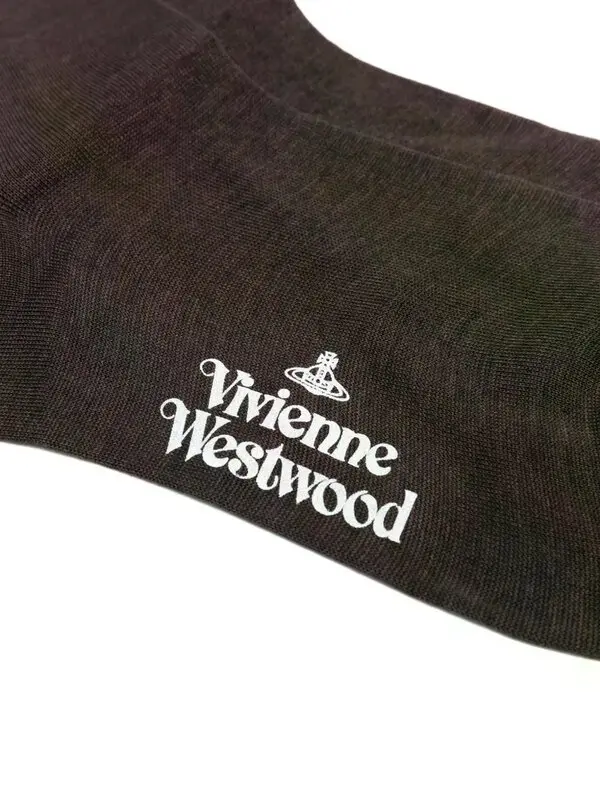 VIVIENNE WESTWOOD Orb-embroidered Socks