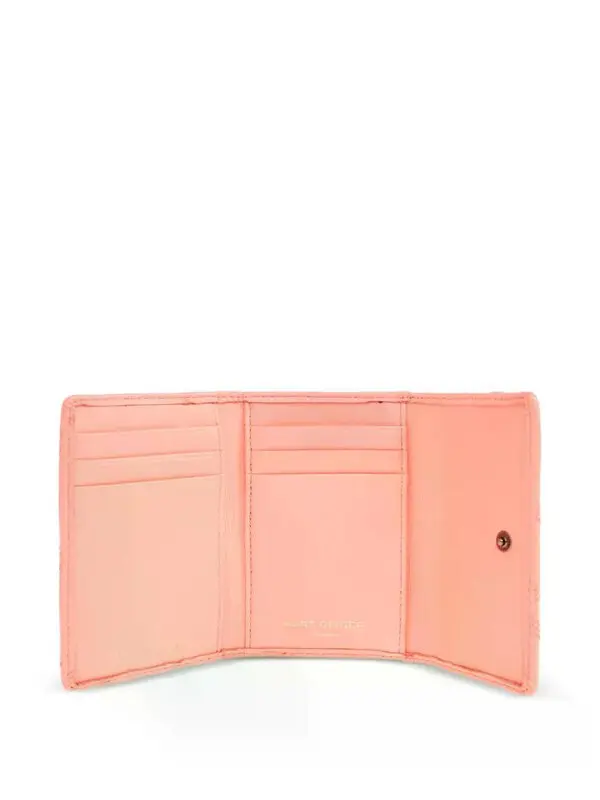 Kurt Geiger Kensington Embellished Leather Wallet - Pink