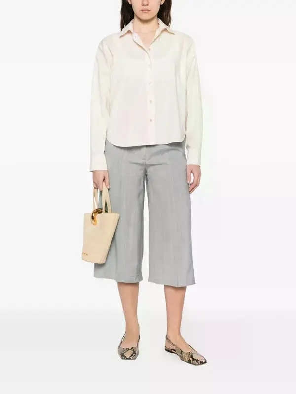 FORTE_FORTE Button-up Long-sleeve Shirt