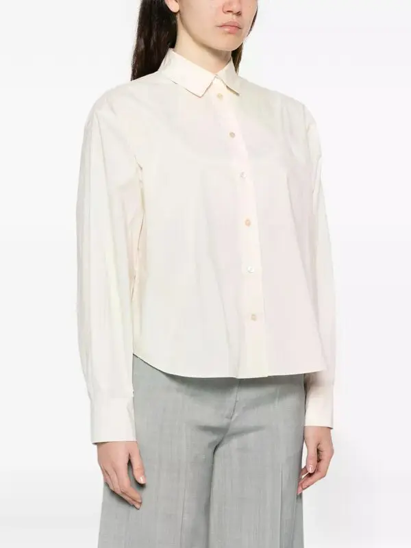 FORTE_FORTE Button-up Long-sleeve Shirt