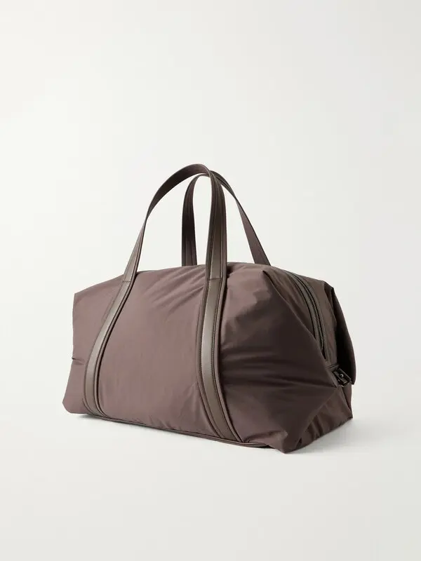 Loro Piana Winch Leather-trimmed Storm System® Duffle Bag