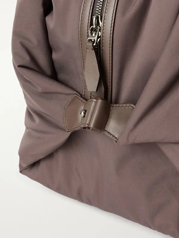 Loro Piana Winch Leather-trimmed Storm System® Duffle Bag