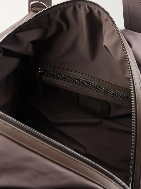 Loro Piana Winch Leather-trimmed Storm System® Duffle Bag