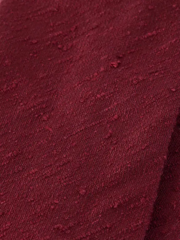 Rubinacci 9cm Silk Tie - Red