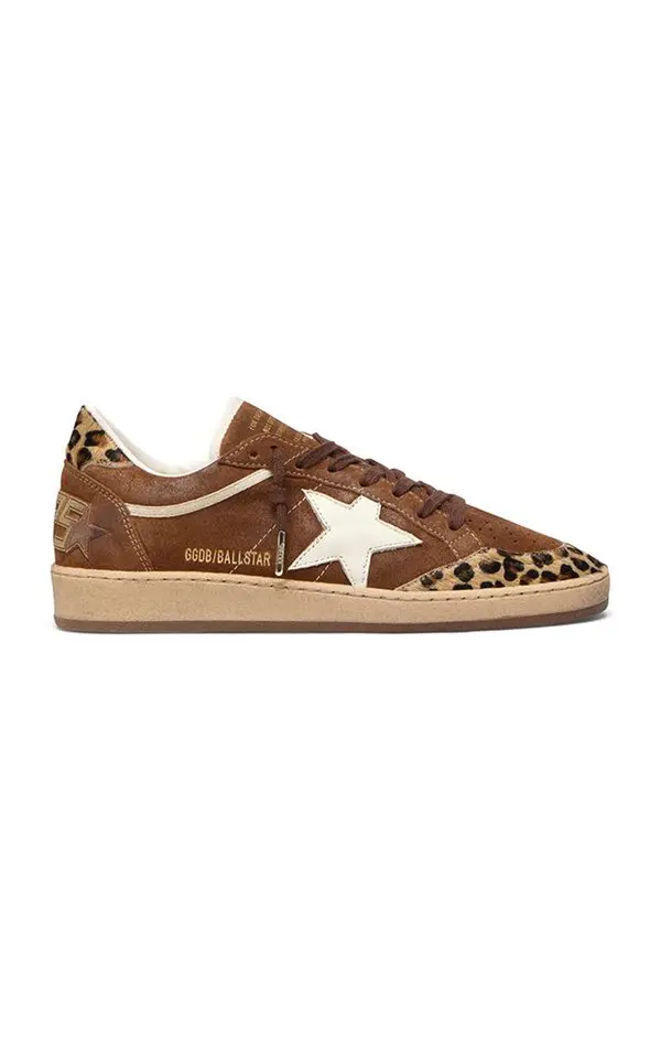 GOLDEN GOOSE Ball Star Suede Sneakers - Multi
