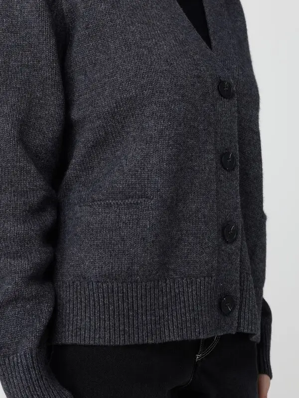 Isabel Marant Étoile Merino Wool And Cashmere Blend Cardigan - Black
