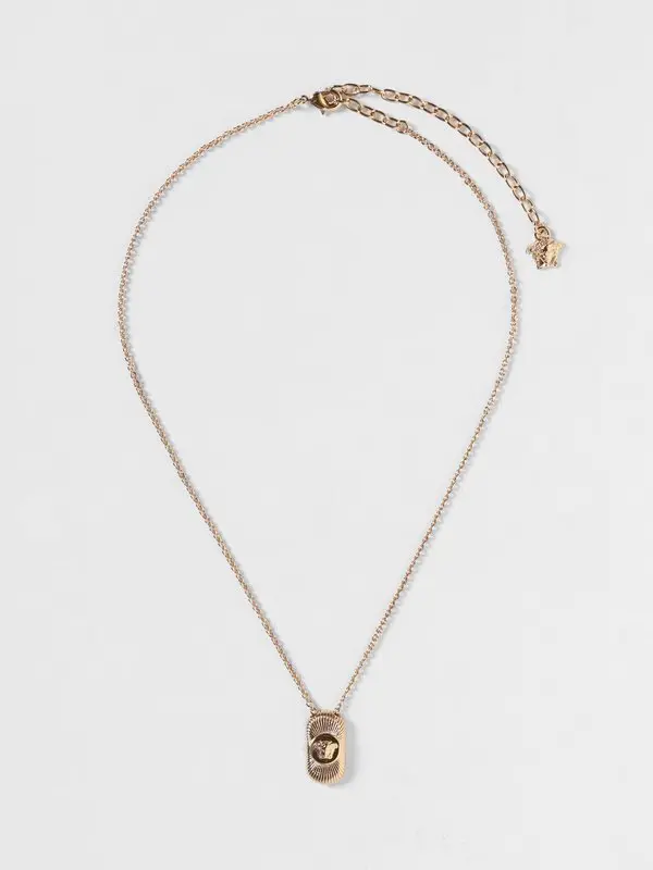 Versace Jewel Pendant Necklace - Gold