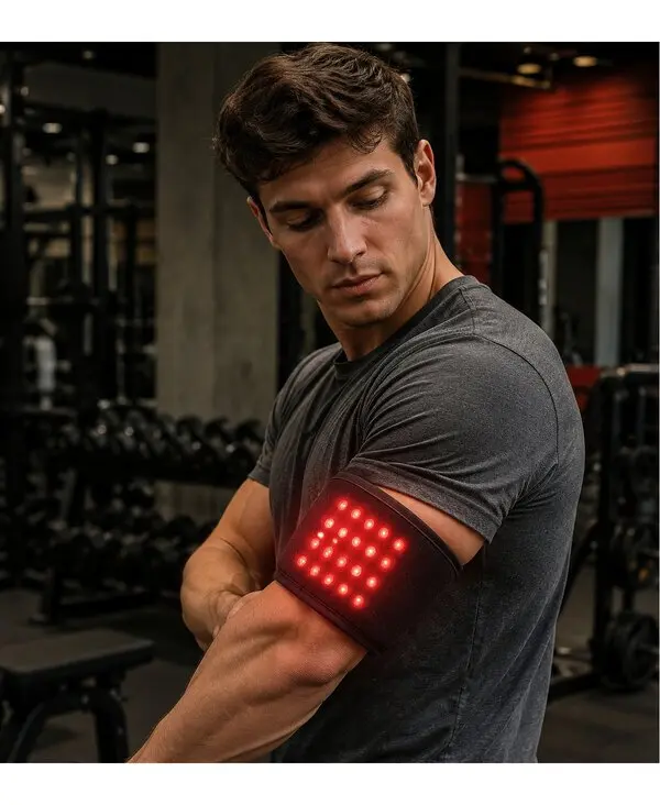 PURSONIC Red Light Therapy Arm & Elbow Wrap
