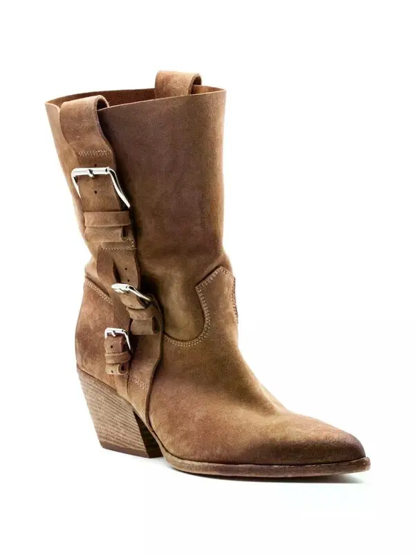 Elena Iachi Buckle-strap Boots