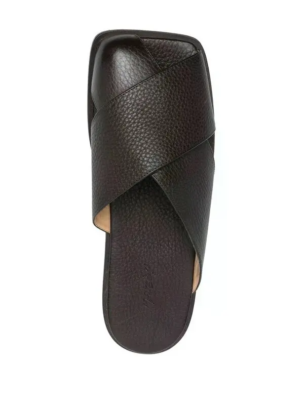 Marsèll Spatola Crossover Sandals - Brown