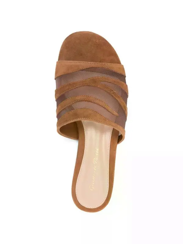GIANVITO ROSSI Flat Slip-on Sandals