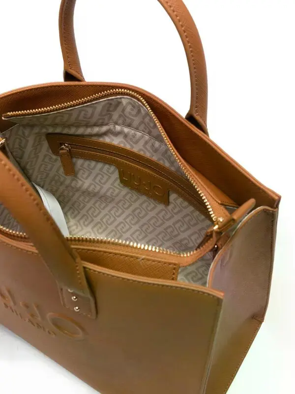 Liu Jo Logo-embossed Tote Bag - Brown