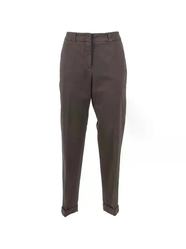 Peserico Tapered Trousers - Brown