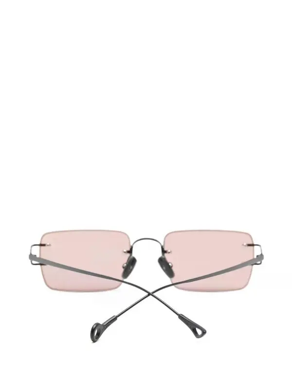 EYEPETIZER Dillinger Rectangle-frame Sunglasses - Black