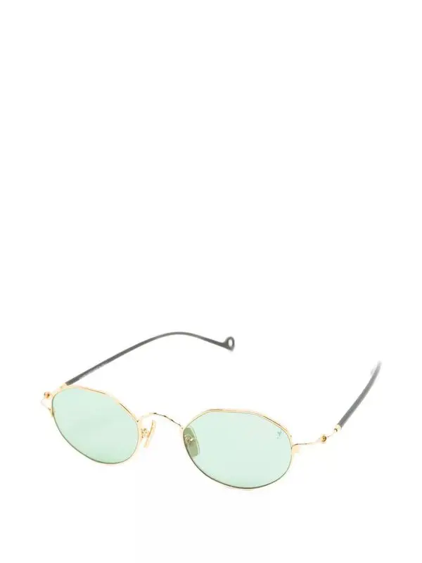 EYEPETIZER Bokaap Oval-frame Sunglasses - Gold