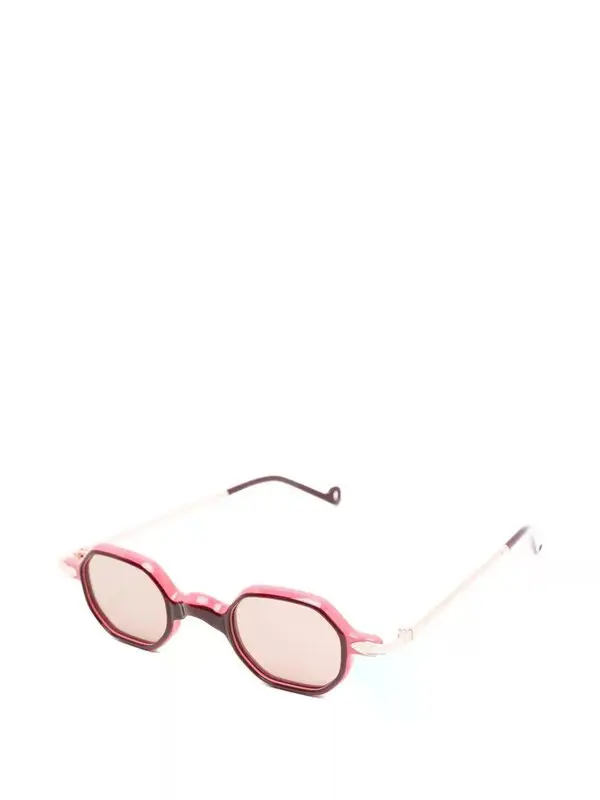 EYEPETIZER Geometric Sunglasses - Pink