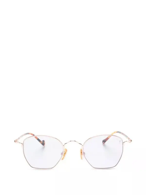 EYEPETIZER Geometric-frame Sunglasses - Gold