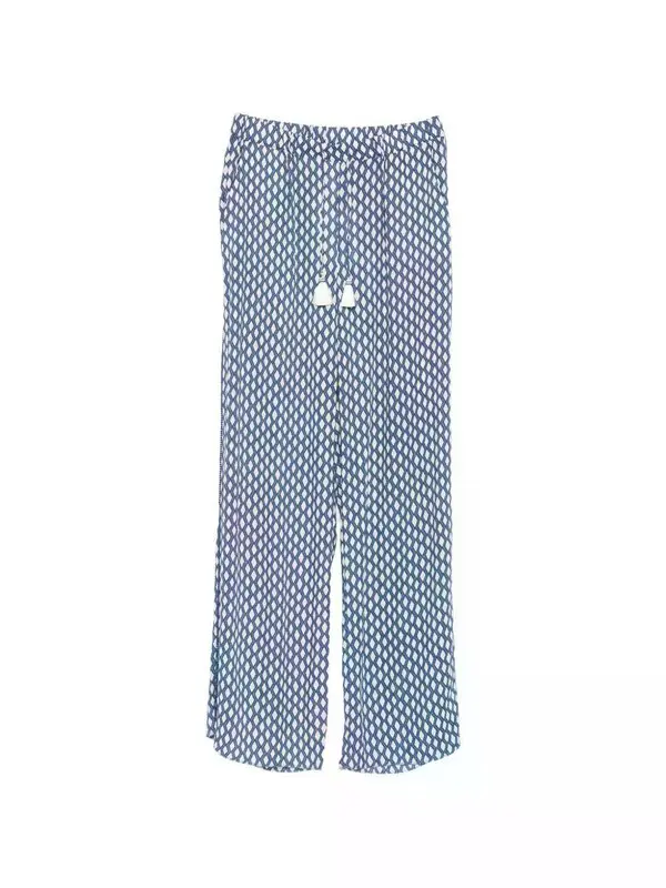 Marina Rinaldi Diamond Tassel Trousers
