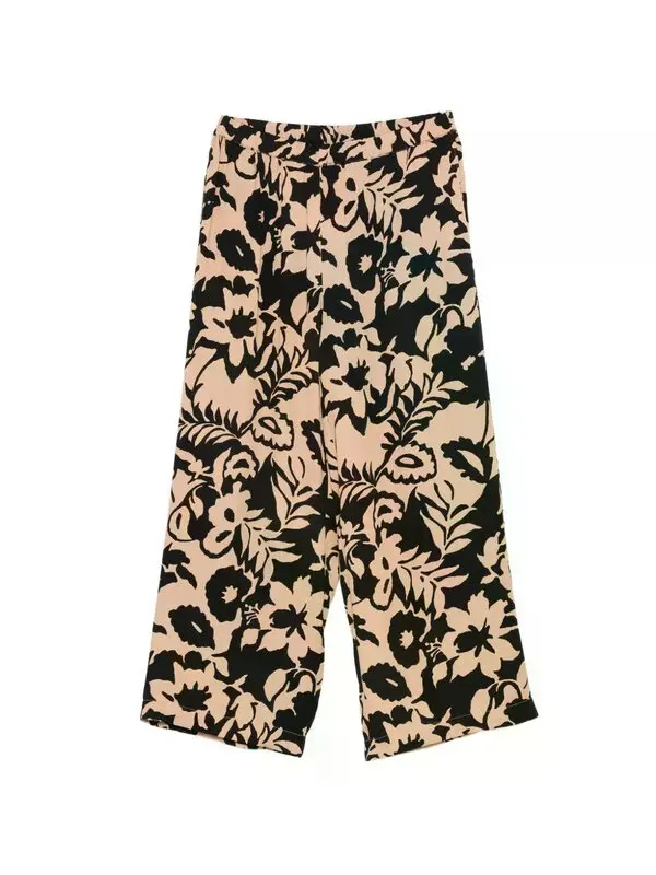 Marina Rinaldi Floral-print Trousers