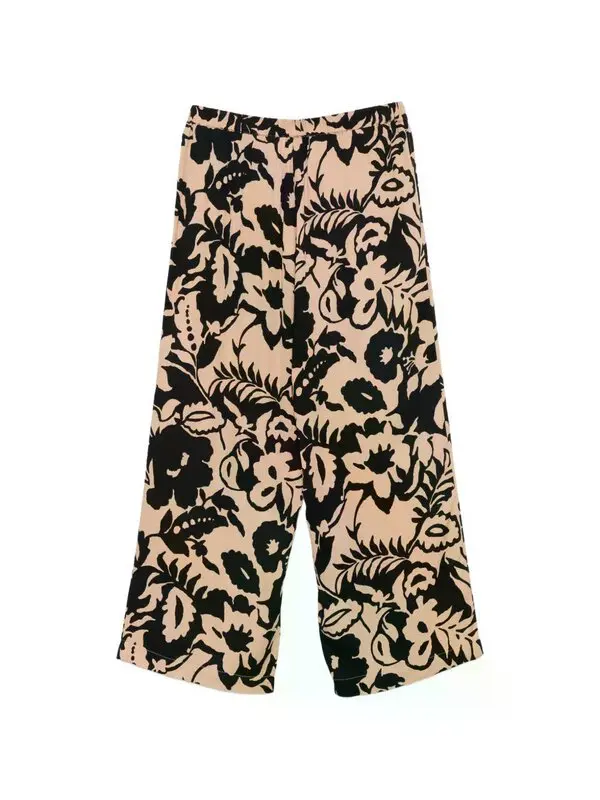 Marina Rinaldi Floral-print Trousers