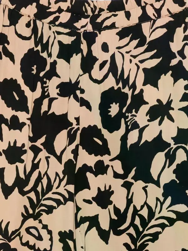 Marina Rinaldi Floral-print Trousers