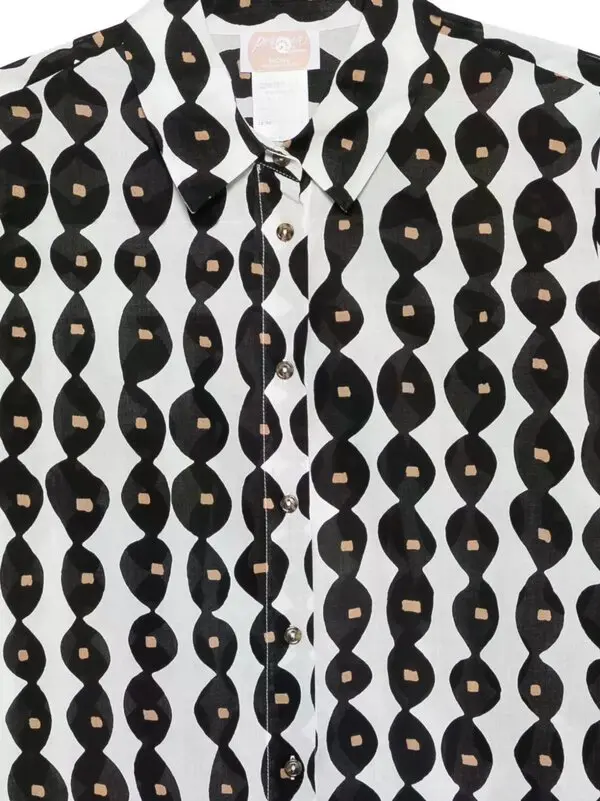 Marina Rinaldi Geometric-pattern Shirt