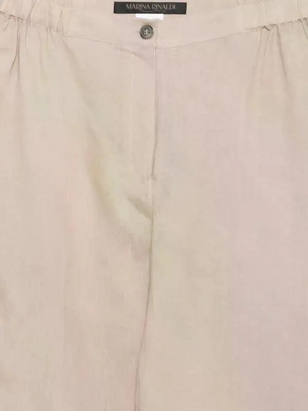Marina Rinaldi Elasticated-waistband Trousers