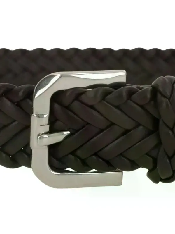 Agnona Woven Buckle Belt