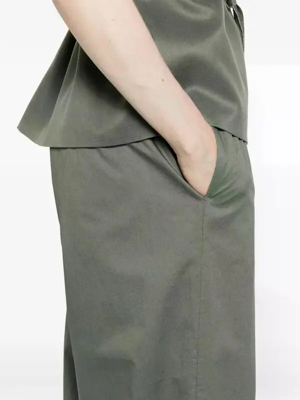 Peserico Elasticated Waistband Trousers - Green