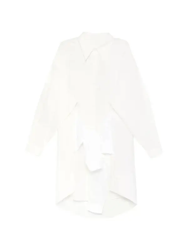 MAISON MARGIELA Pointed-collar Shirt - Neutrals