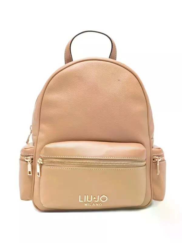 Liu Jo Leather Zip Backpack