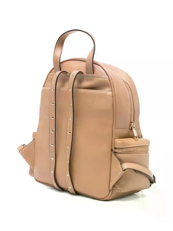 Liu Jo Leather Zip Backpack