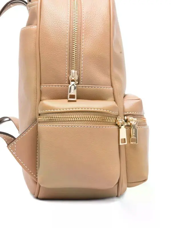 Liu Jo Leather Zip Backpack