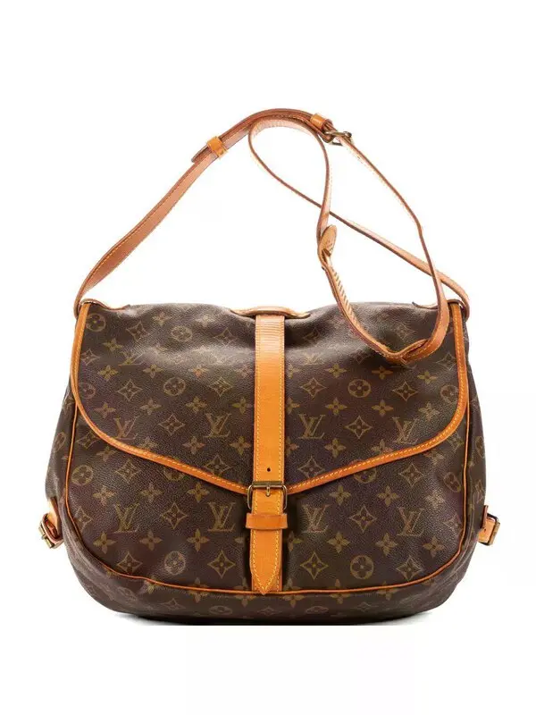 LOUIS VUITTON Saumur 35 Monogram Crossbody Bag