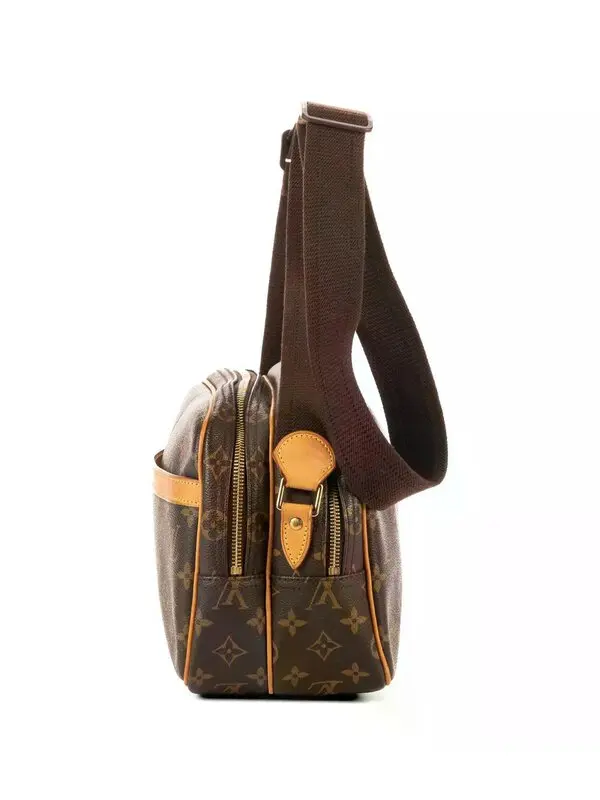 LOUIS VUITTON Reporter Pm Monogram Crossbody Bag - Brown