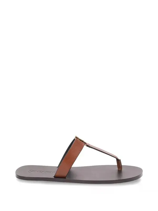 Saint Laurent Babylone Leather Sandals