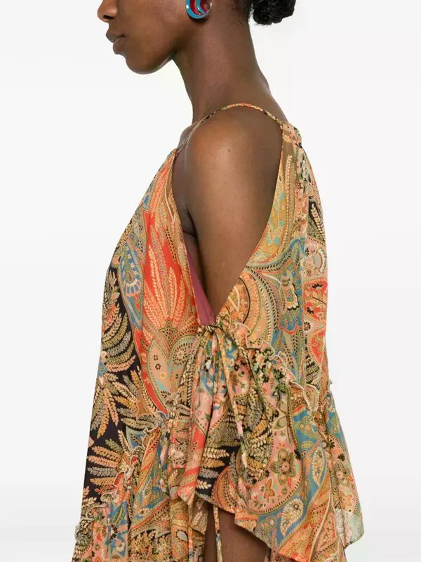 Etro Paisley-pattern Mini Dress