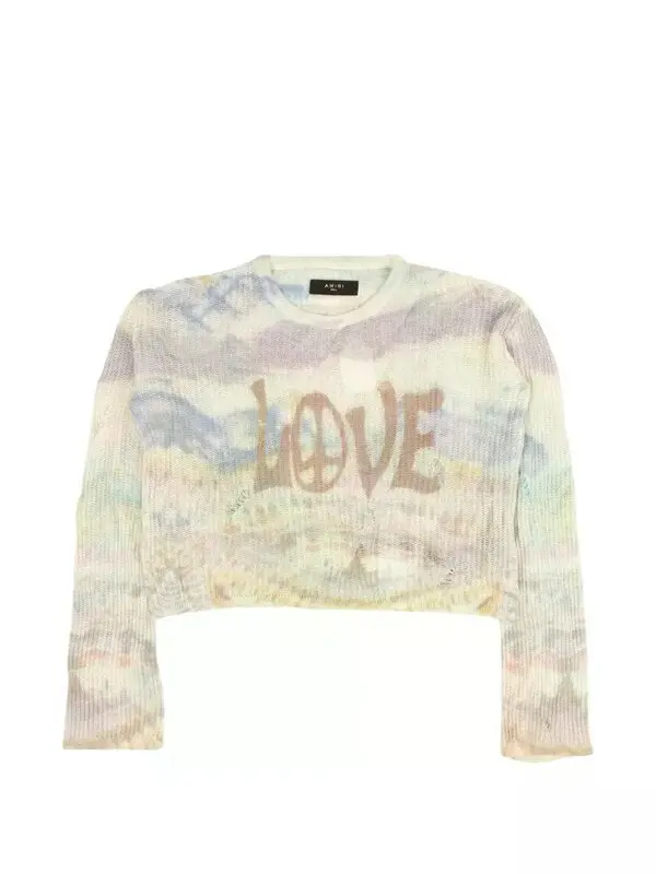 Amiri Tie-dye Sweater