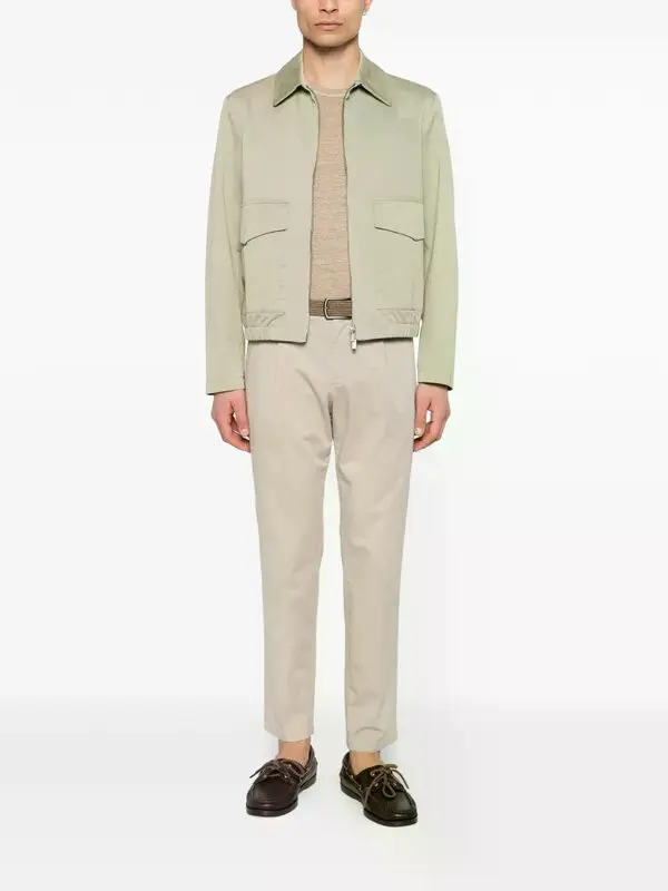 BRIGLIA 1949 Pleated Trousers - Neutrals