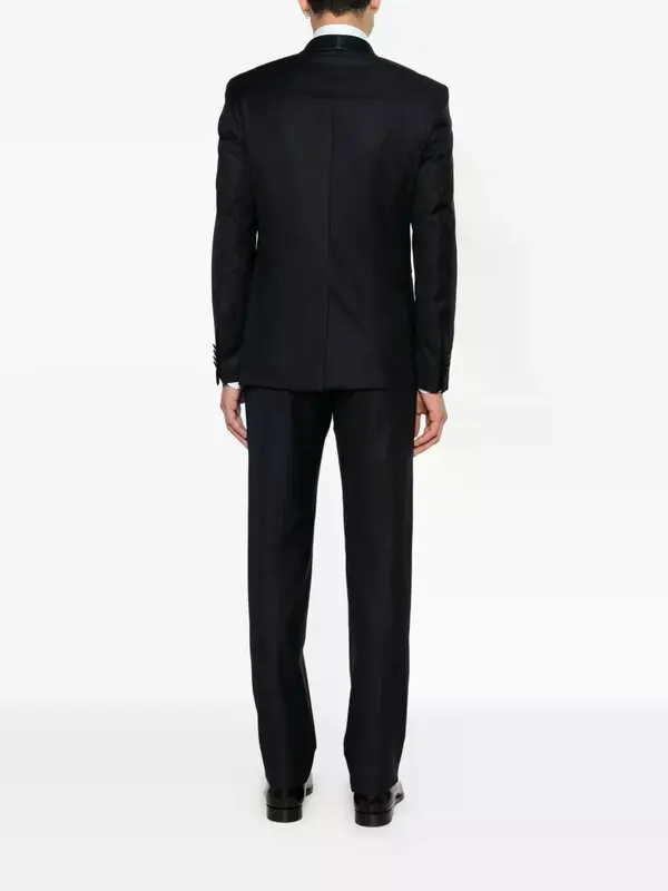 Tagliatore Double-breasted Suit - Black