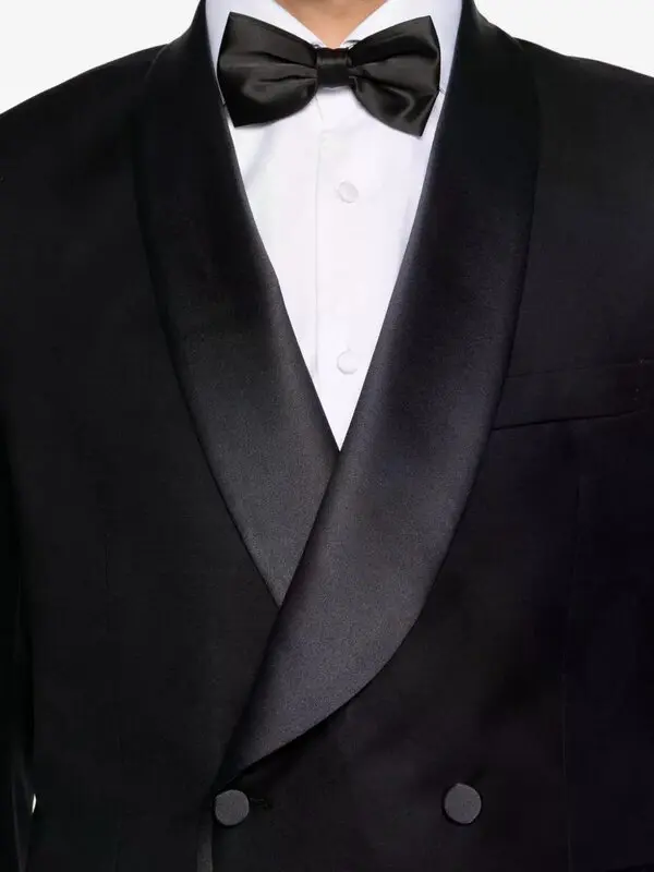 Tagliatore Double-breasted Suit - Black